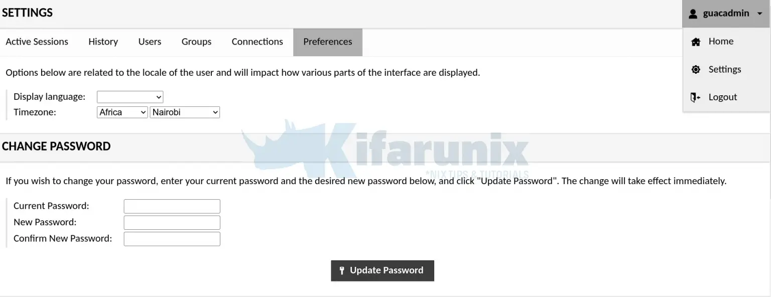Install Apache Guacamole As Docker Container On Ubuntu