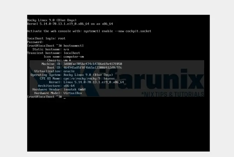 Install Rocky Linux 9 on VirtualBox - kifarunix.com