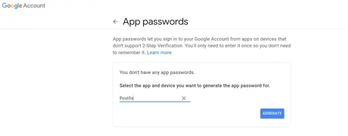 Configure Postfix to Use Gmail App Passwords - kifarunix.com