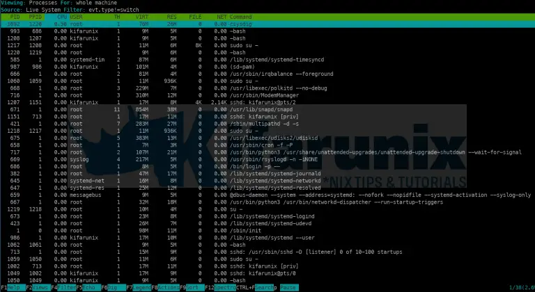 Install Sysdig System Visibility Tool on Ubuntu 22.04 - kifarunix.com
