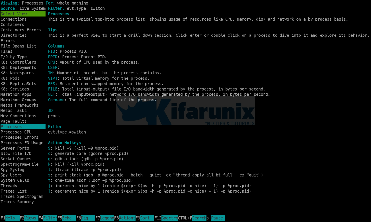 Install Sysdig System Visibility Tool on Ubuntu 22.04 - kifarunix.com