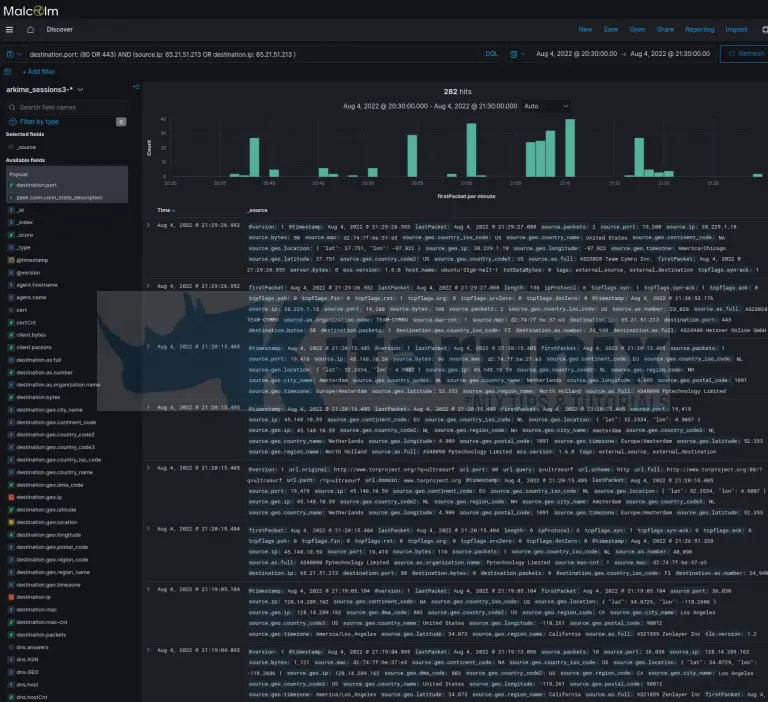 Analyze Pcap Files Using Malcolm Network Traffic Analysis Tool