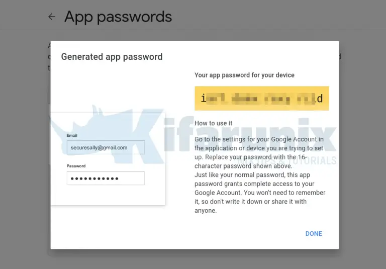 Configure Postfix to Use Gmail App Passwords - kifarunix.com