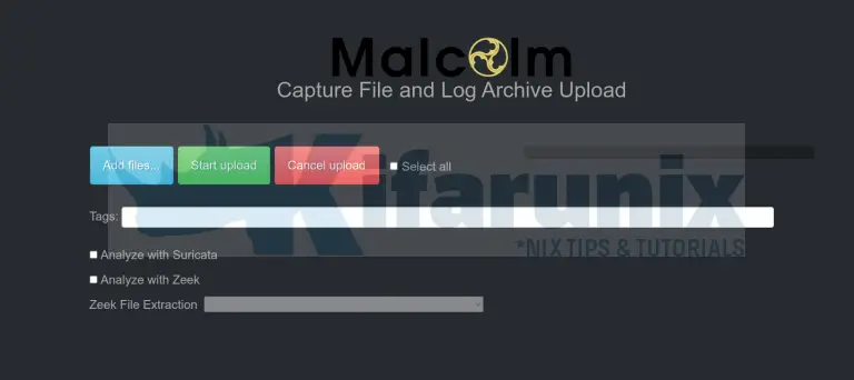 Install Malcolm Network Traffic Analysis Tool on Ubuntu 22.04 - kifarunix.com