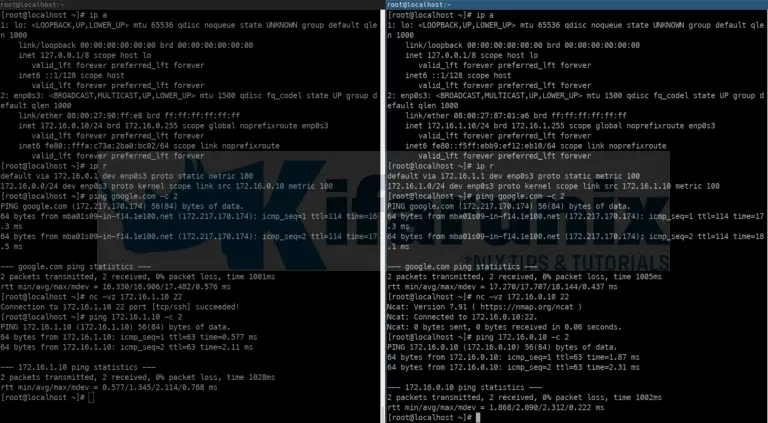 Configure Centosrockyoracle Linux As A Linux Router