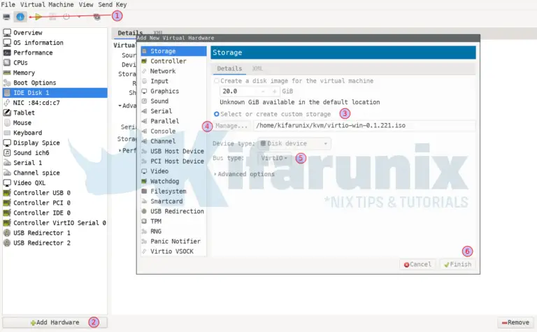 Change Windows Boot Device from IDE to Virtio on KVM - kifarunix.com