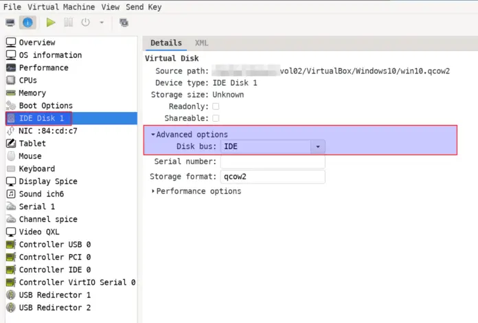 Change Windows Boot Device from IDE to Virtio on KVM - kifarunix.com