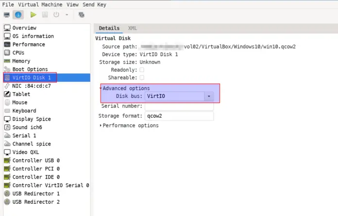 Change Windows Boot Device from IDE to Virtio on KVM - kifarunix.com