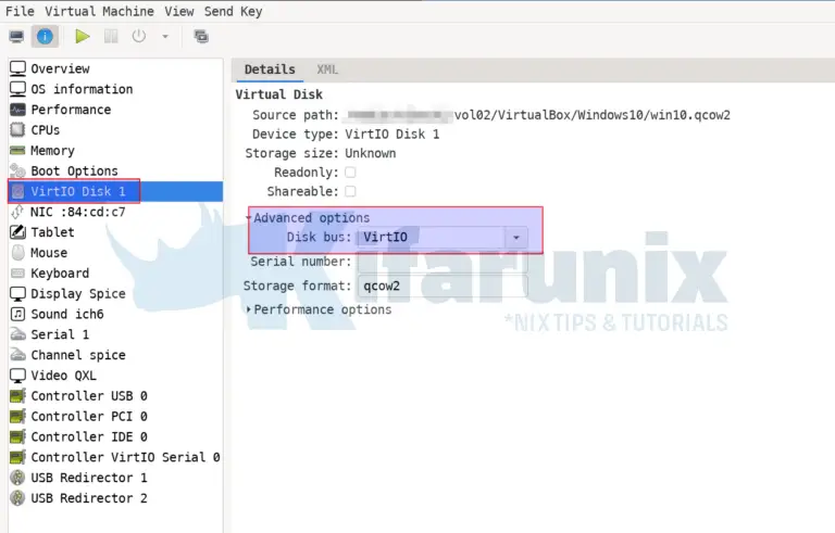 Change Windows Boot Device from IDE to Virtio on KVM - kifarunix.com