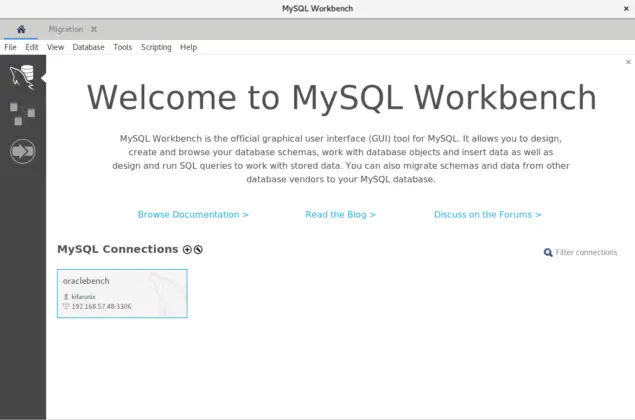 Install Mysql Workbench On Oracle Linux 8