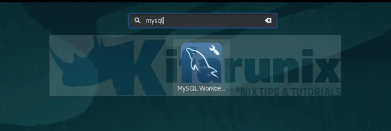 Install Mysql Workbench On Oracle Linux 8