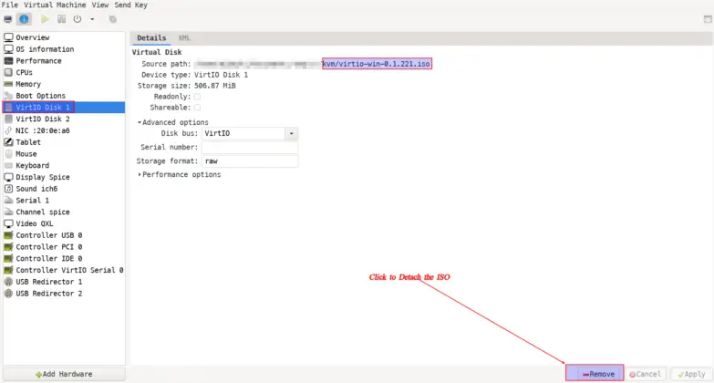 Change Windows Boot Device from IDE to Virtio on KVM - kifarunix.com