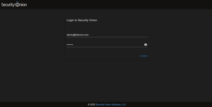 Install and Setup Security Onion on VirtualBox - kifarunix.com