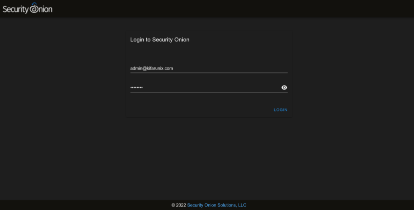 Install and Setup Security Onion on VirtualBox - kifarunix.com