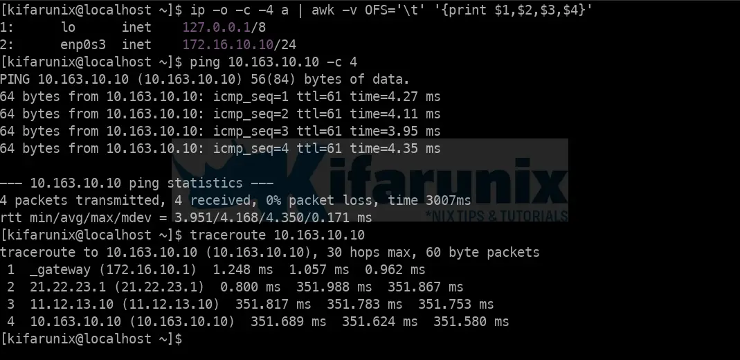 Set Static Routes Via An Interfaceip On Centosubuntu
