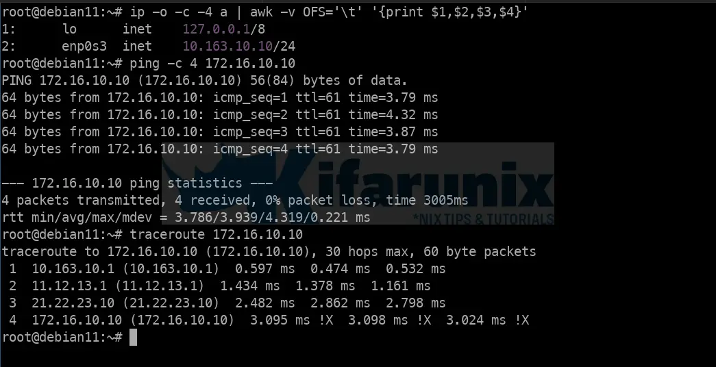 Set Static Routes Via An Interfaceip On Centosubuntu