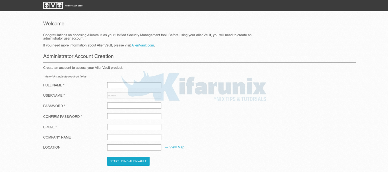 Install and Configure AlienVault OSSIM on VirtualBox - kifarunix.com