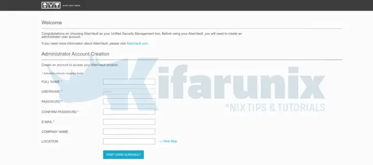 Install and Configure AlienVault OSSIM on VirtualBox - kifarunix.com