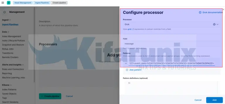Create Custom Elk Ingest Pipeline For Custom Log Processing