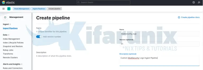 Create Custom Elk Ingest Pipeline For Custom Log Processing