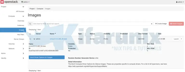 Create And Upload Custom Linux Image Into Openstack