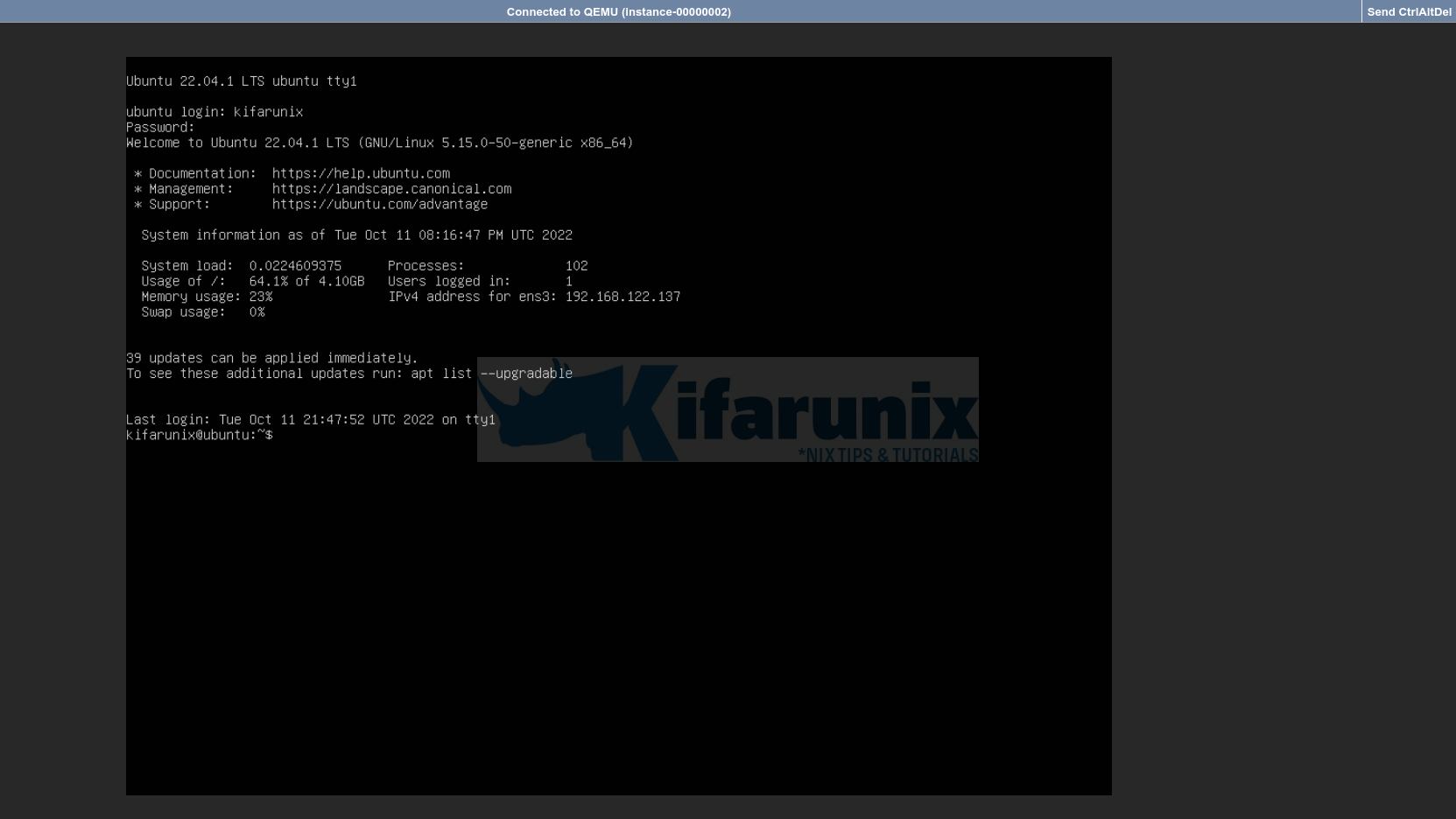 Create And Upload Custom Linux Image Into Openstack