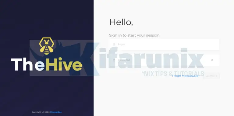 Install TheHive on Ubuntu 22.04/Ubuntu 20.04 - kifarunix.com