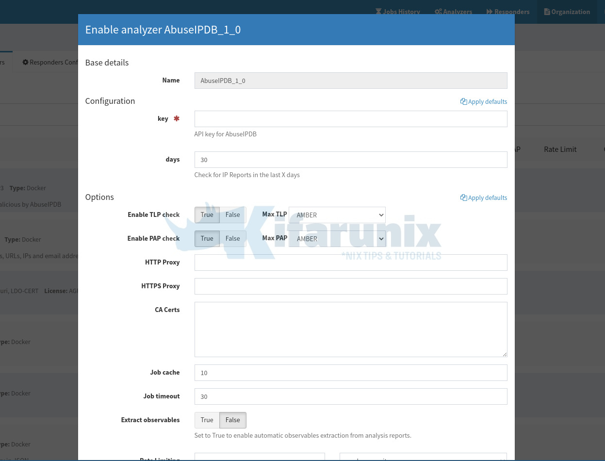 How To Easily Enable And Configure Cortex Analyzers