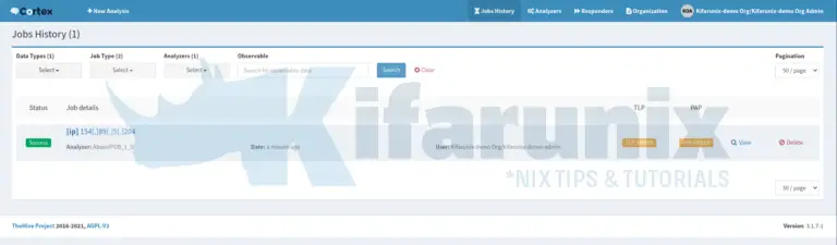 How to Easily Enable and Configure Cortex Analyzers - kifarunix.com