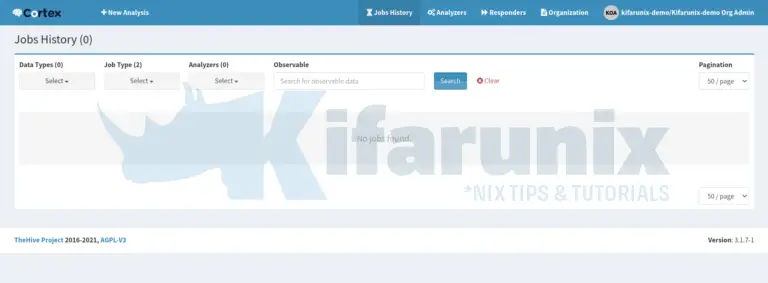 How to Easily Enable and Configure Cortex Analyzers - kifarunix.com