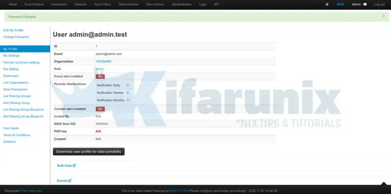 Install MISP on Ubuntu 22.04/Ubuntu 20.04 - kifarunix.com