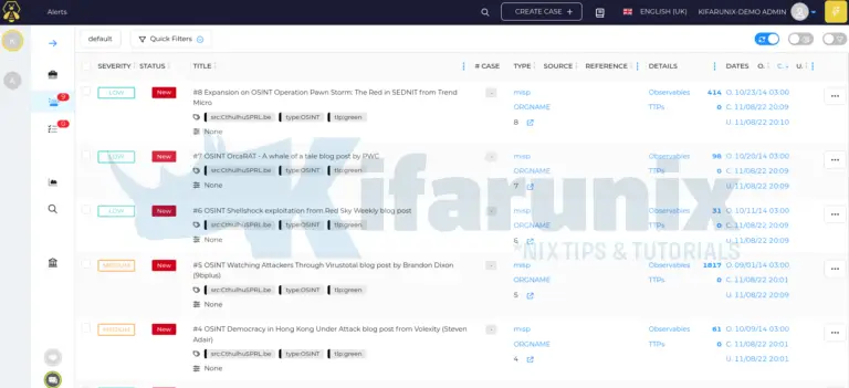How to Integrate TheHive with MISP - kifarunix.com