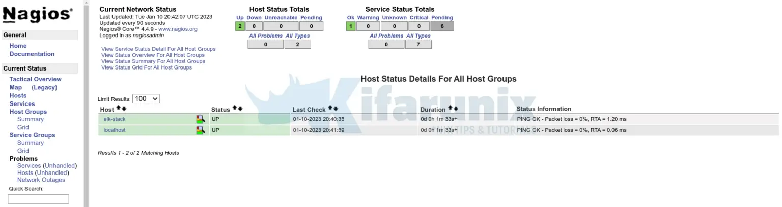 Deploy Nagios as a Docker Container - kifarunix.com Deploy Nagios as a Docker Container - kifarunix.com