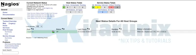 Deploy Nagios as a Docker Container - kifarunix.com Deploy Nagios as a Docker Container - kifarunix.com