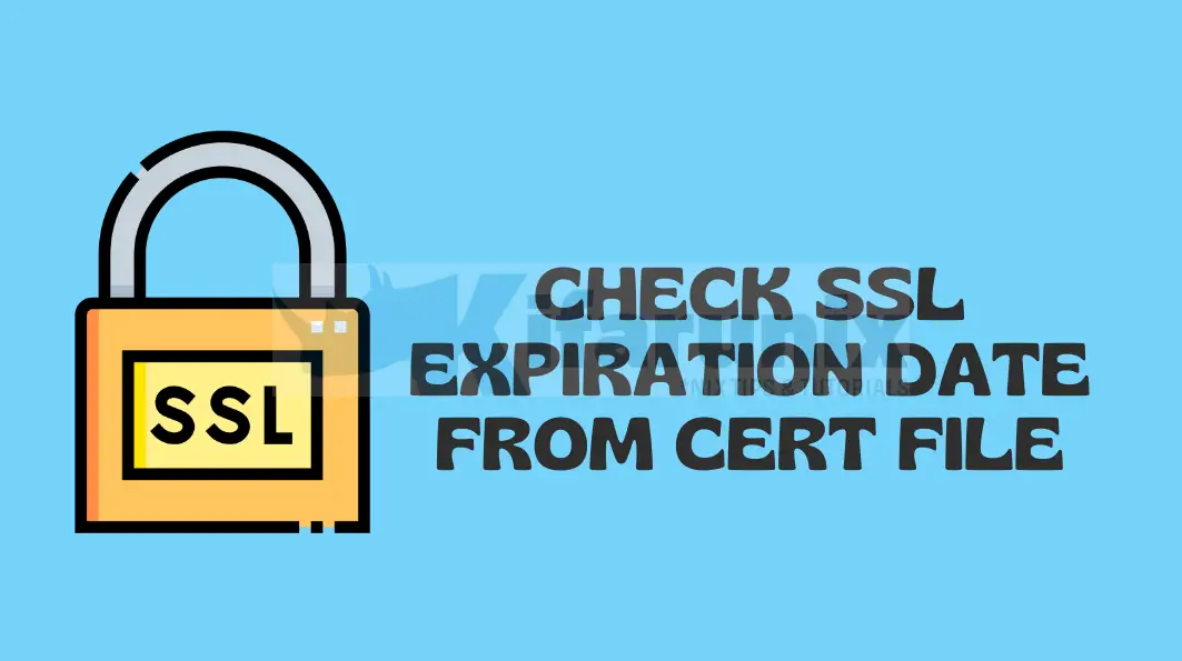 Check Ssl Certificate Expiry Date From Certificate File
