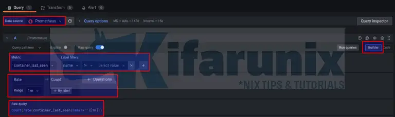 Monitor Docker Containers Metrics using Grafana - kifarunix.com Monitor Docker Containers Metrics using Grafana - kifarunix.com