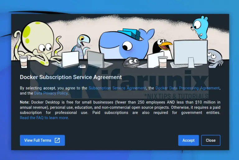 How to Install Docker Desktop on Kali Linux - kifarunix.com