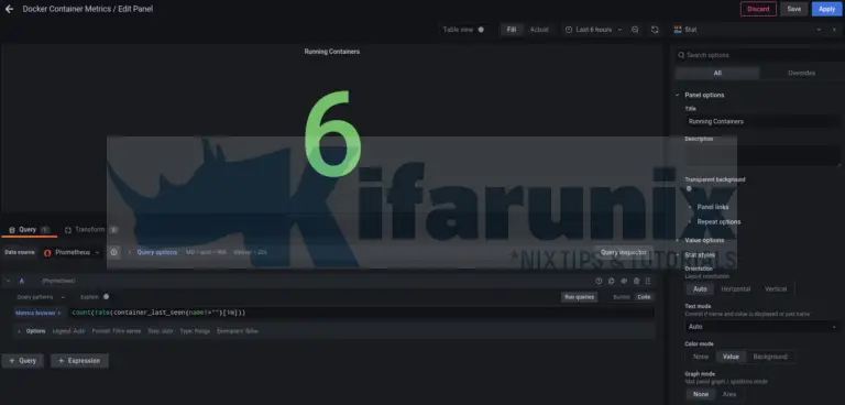 Monitor Docker Containers Metrics using Grafana - kifarunix.com
