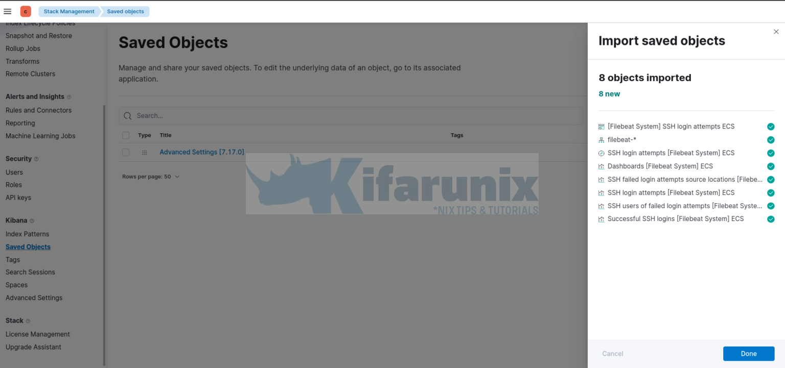 How to Copy Kibana Dashboard to Another Kibana Space - kifarunix.com