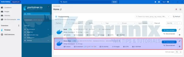 Connect to Remote Docker Environment on Docker Desktop - kifarunix.com