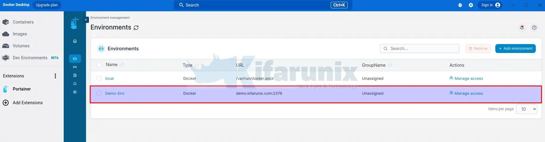 Connect To Remote Docker Environment On Docker Desktop 9300