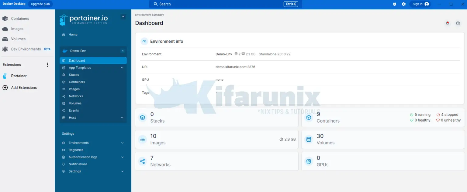 Connect To Remote Docker Environment On Docker Desktop