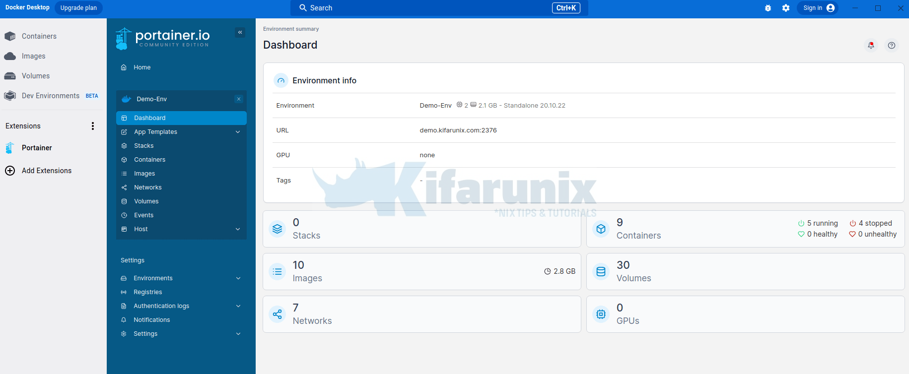 Connect To Remote Docker Environment On Docker Desktop