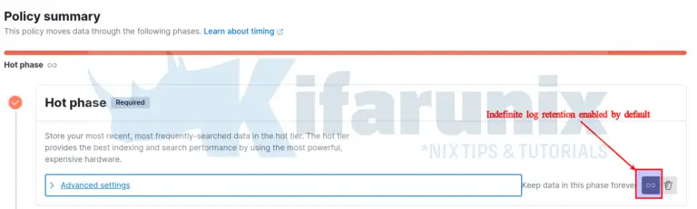 Configure Log Retention Period in ELK Stack - kifarunix.com