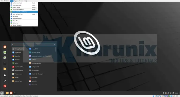 Install VirtualBox Guest Additions on Linux Mint 21 - kifarunix.com