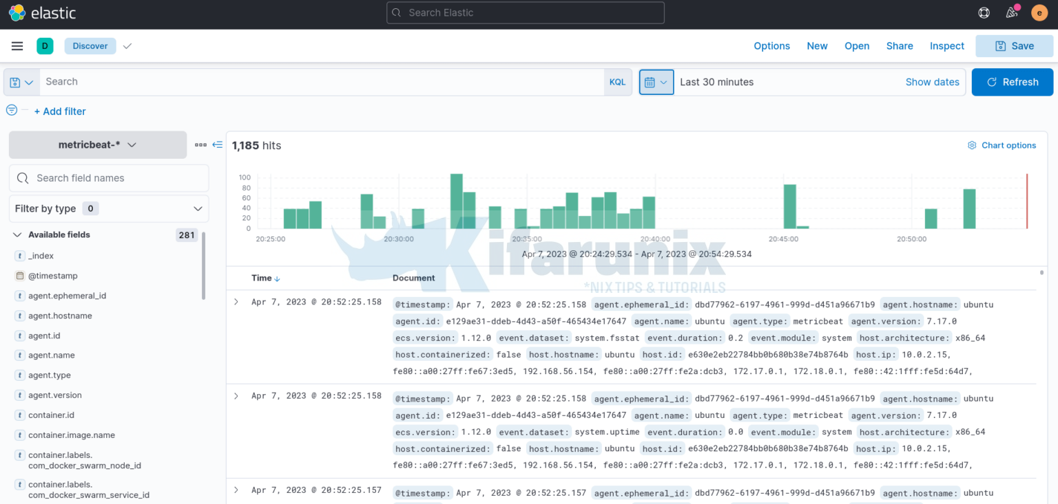 Monitor Linux System Metrics with ELK Stack - kifarunix.com