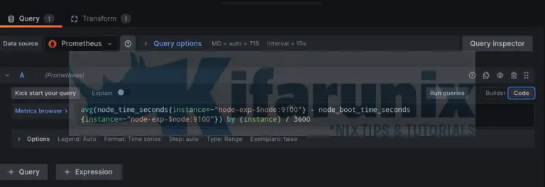 Monitor Docker Swarm Node Metrics Using Grafana