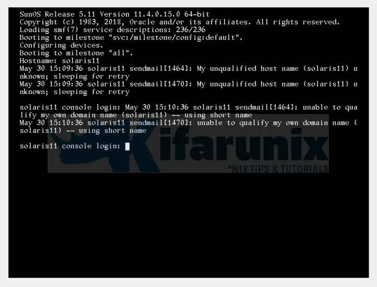 Easily Install Solaris 11.4 on VirtualBox - kifarunix.com