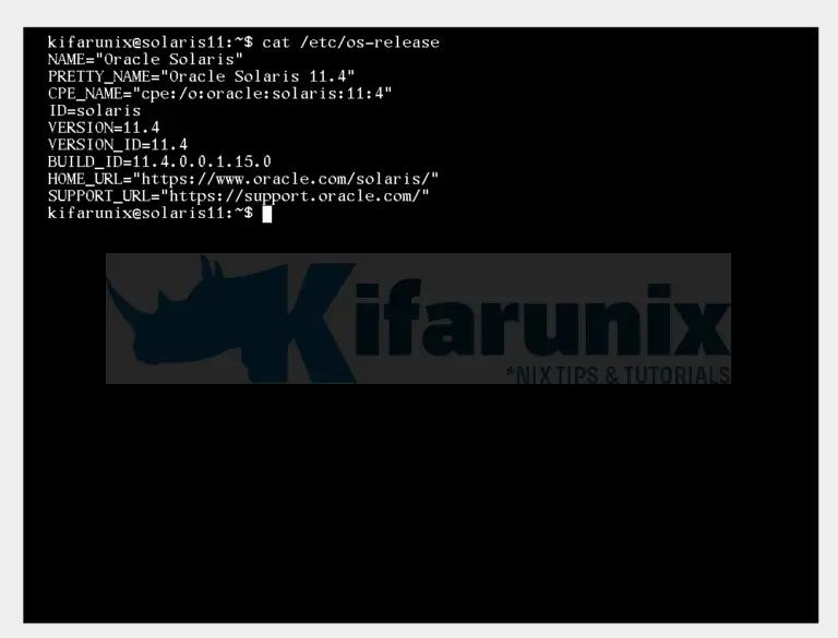 Easily Install Solaris 11.4 on VirtualBox - kifarunix.com