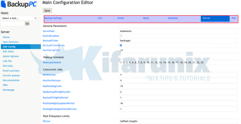 How to Install BackupPC on Debian 12 - kifarunix.com